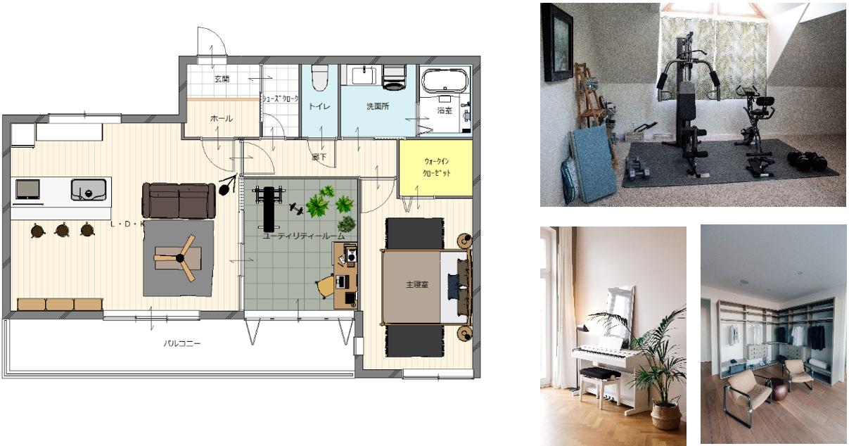 【2LDKのおすすめレイアウトと間取り】事例やおしゃれなレイアウト＆家具配置のコツ - 東京都内の高級中古マンション／リノベーションマンションの購入なら【mitaina（ミタイナ）】