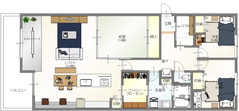 おしゃれで快適な3LDKの間取りで暮らす！ライフスタイル別の間取りやレイアウト・物件選びのコツまで徹底解説 - 東京都内の高級中古マンション ...
