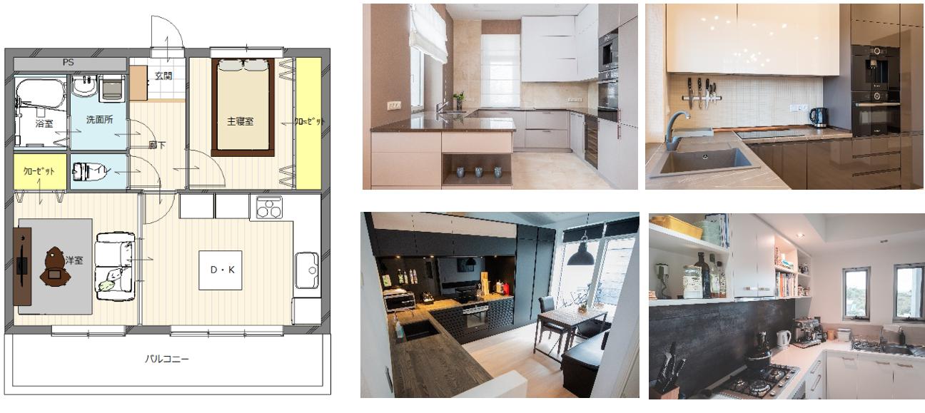 2DKのレイアウト・間取り｜一人暮らしにも二人暮らしにも最適なプランをご紹介 - 東京都内の高級中古マンション／リノベーションマンションの購入なら【mitaina（ミタイナ）】