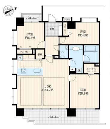 ロイヤルタワー春日 家族で住みたいゆったりとした角部屋3LDK 東京の高級中古マンション／リノベーションマンションの【mitaina（ミタイナ）】