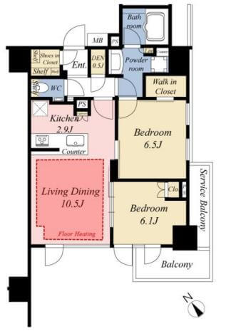 シティハウス中目黒ステーションコート 目黒川至近！ペットと暮らせる2LDK 東京の高級中古マンション／リノベーションマンションの【mitaina（ミタイナ）】