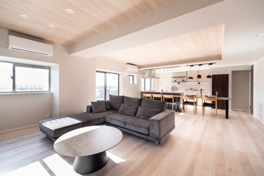 キャッスル共進マンション 30帖超LDK！開放感溢れる3方角部屋 東京の高級中古マンション／リノベーションマンションの【mitaina（ミタイナ）】