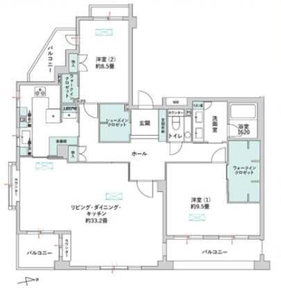 クリオレミントンハウス恵比寿 130㎡超えの広々空間！最上階からの開放的な眺望を堪能する 東京の高級中古マンション／リノベーションマンションの【mitaina（ミタイナ）】
