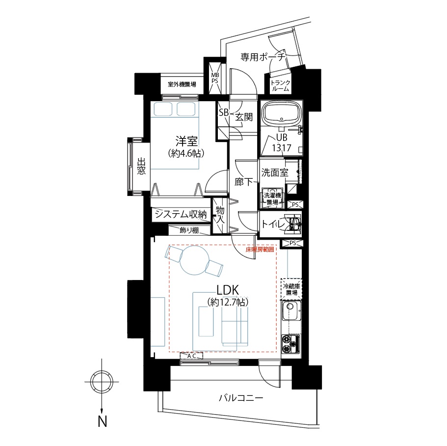 ライオンズステージ麻布 駅徒歩3分の好立地！温もりと洗練さを兼ね備えた3方角住戸 東京の高級中古マンション／リノベーションマンションの【mitaina（ミタイナ）】