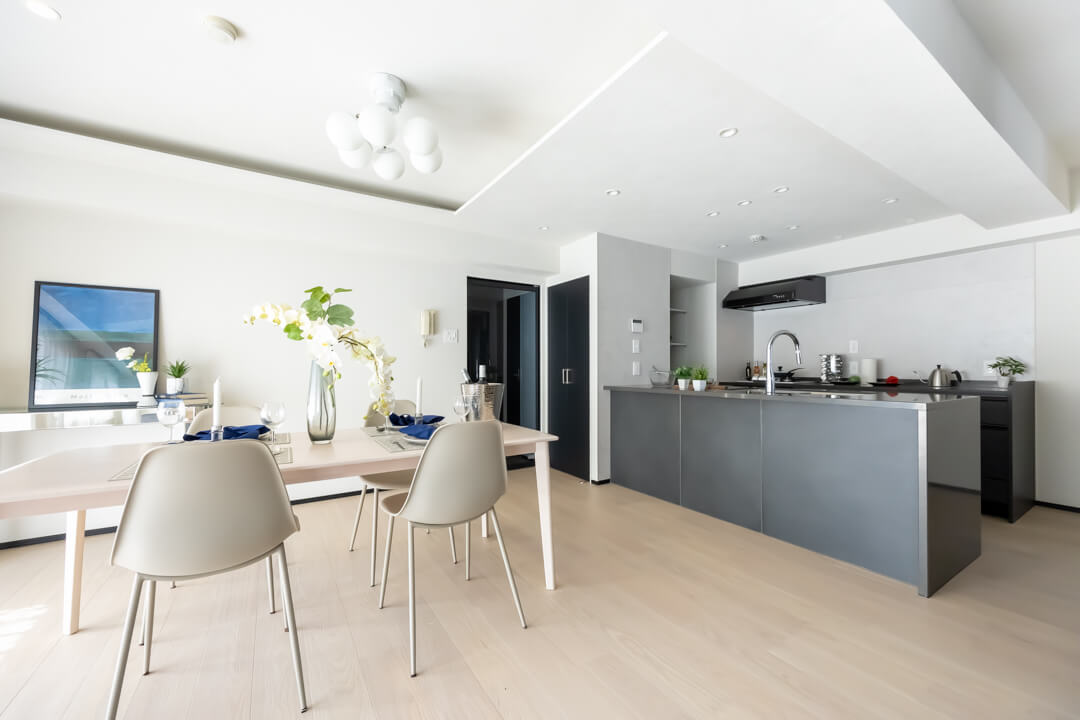 麻布東町マンション 南向きワイドスパンで太陽光が降り注ぐ2SLDK 東京の高級中古マンション／リノベーションマンションの【mitaina（ミタイナ）】