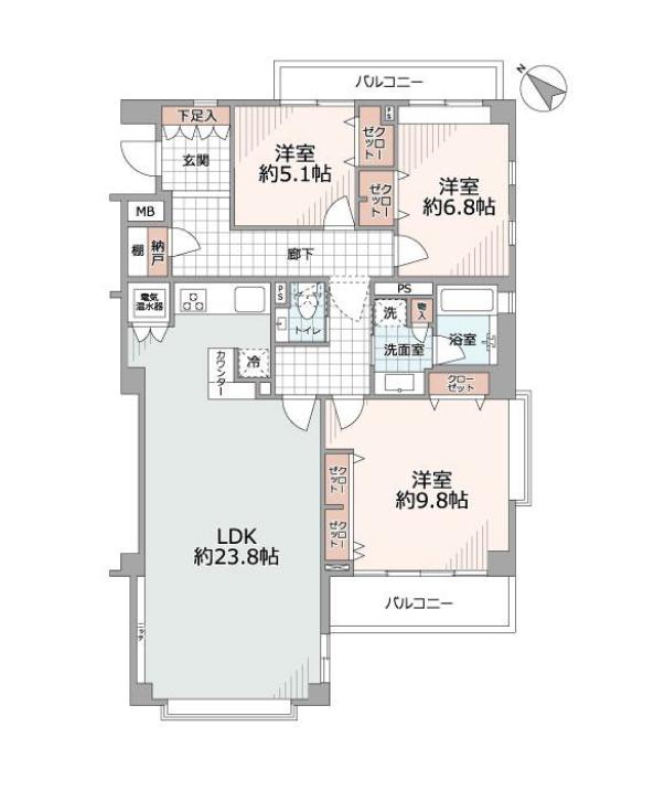 グランフォルム白金日吉坂 上質な雰囲気に包まれた、ゆったり過ごせる3LDK 東京の高級中古マンション／リノベーションマンションの【mitaina（ミタイナ）】