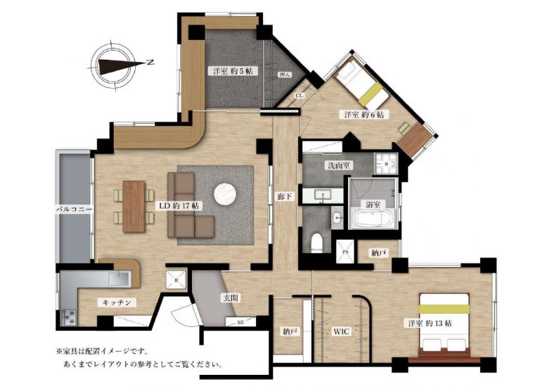 代々木台マンション 全居室2面採光！ゆとり溢れる100㎡超3LDK 東京の高級中古マンション／リノベーションマンションの【mitaina（ミタイナ）】