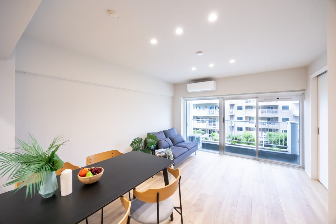 ドミール高輪 心地良い風が通り抜ける、2面バルコニー付の3LDK 東京の高級中古マンション／リノベーションマンションの【mitaina（ミタイナ）】